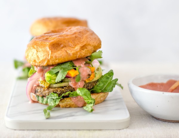 Amy's Kitchen - Maple Mustard Black Bean Veggie Burger