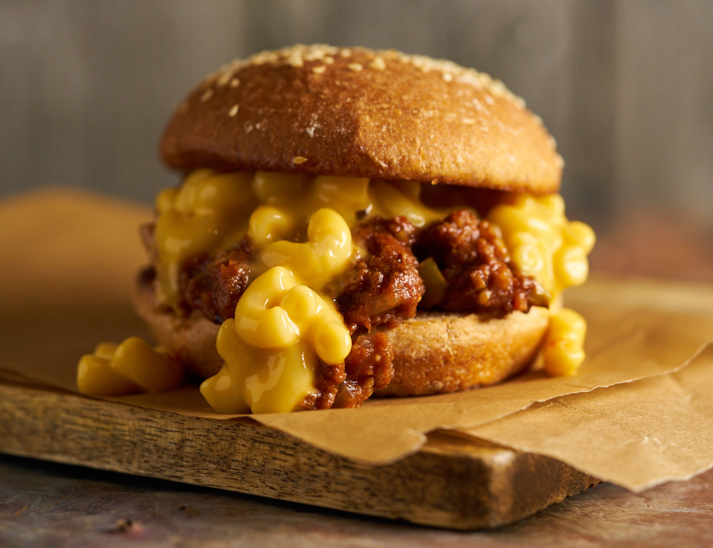 Amy's Kitchen - Sloppy Joe Mac & Cheese Veggie Burger