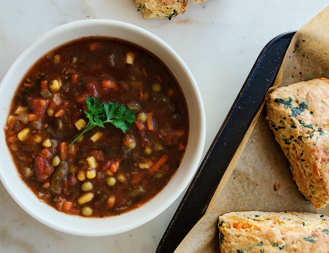 Amy's Kitchen - Chunky Vegetable Soup with Sweet Potato, Spinach and Ch
