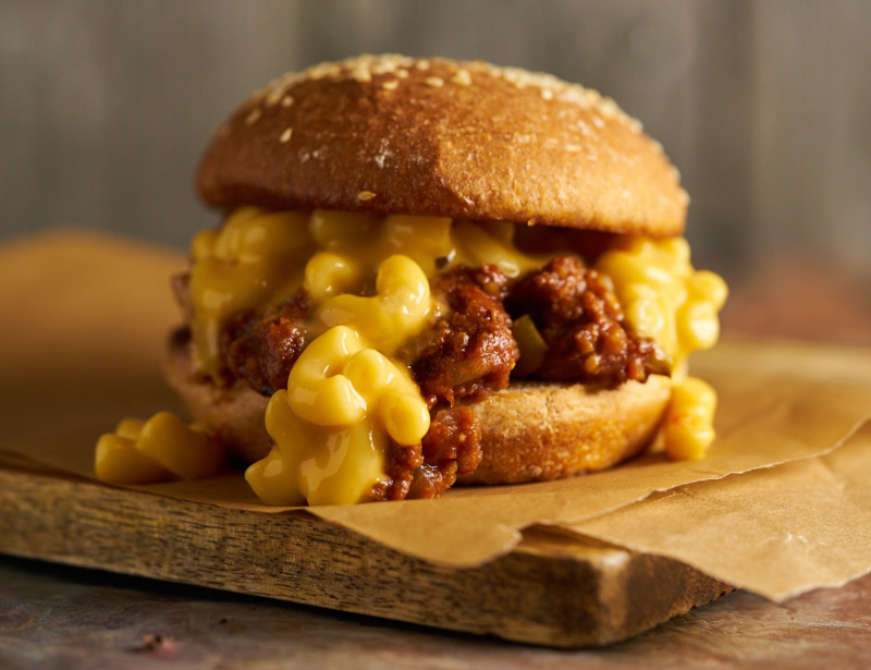 Amy's Kitchen - Sloppy Joe Mac & Cheese Veggie Burger