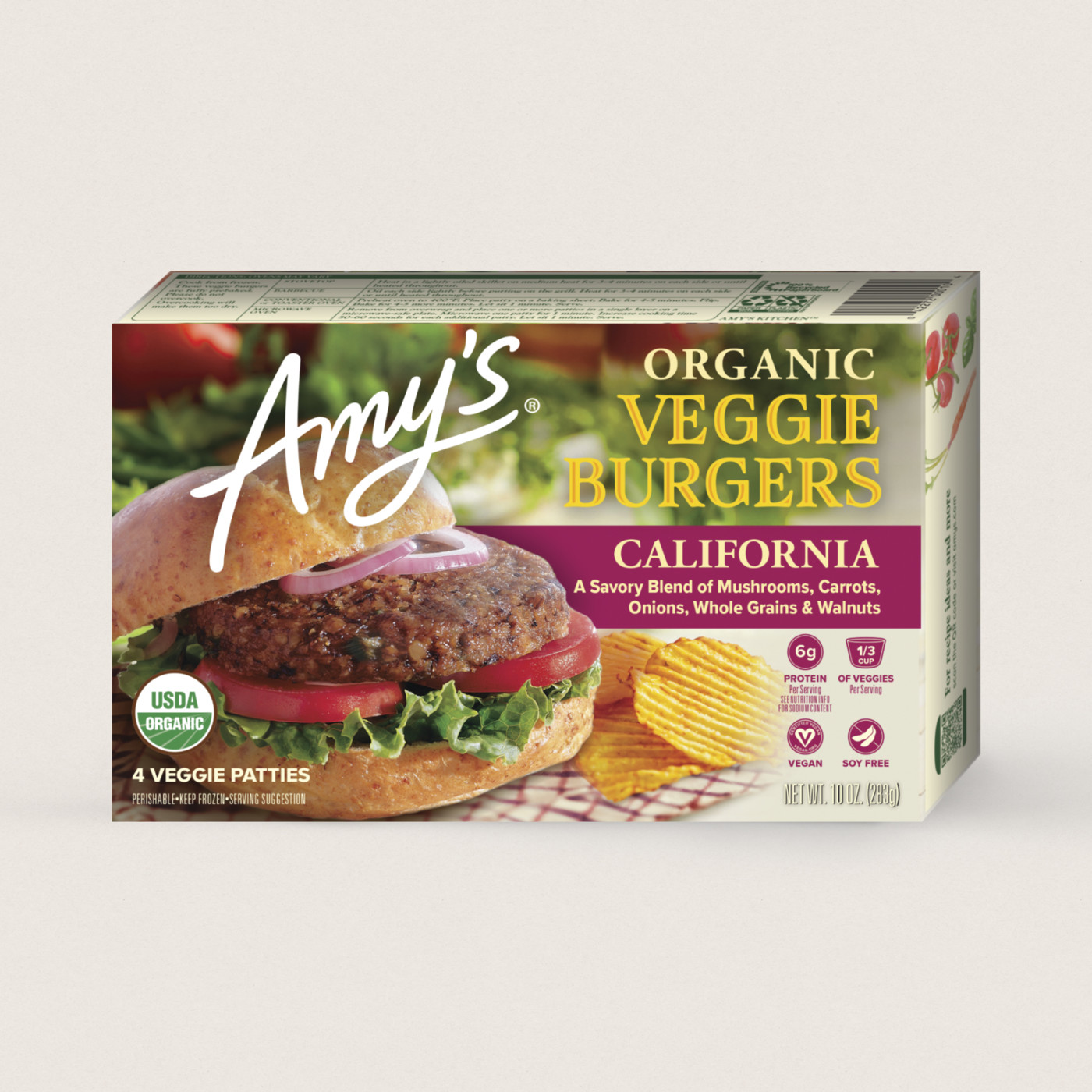 Amy's Kitchen - Organic California Veggie Burger