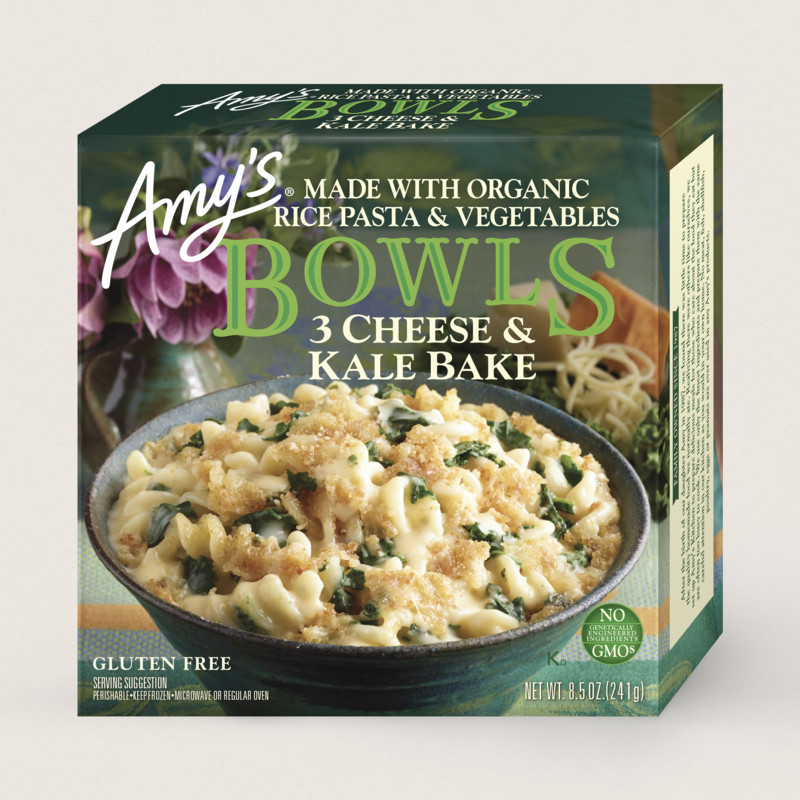 Amy's Kitchen - Amy's 3 Cheese and Kale Bake Bowl
